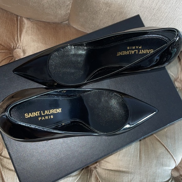 Saint Laurent | Shoes | New Ysl Saint Laurent Pointytoe Patent Leather ...